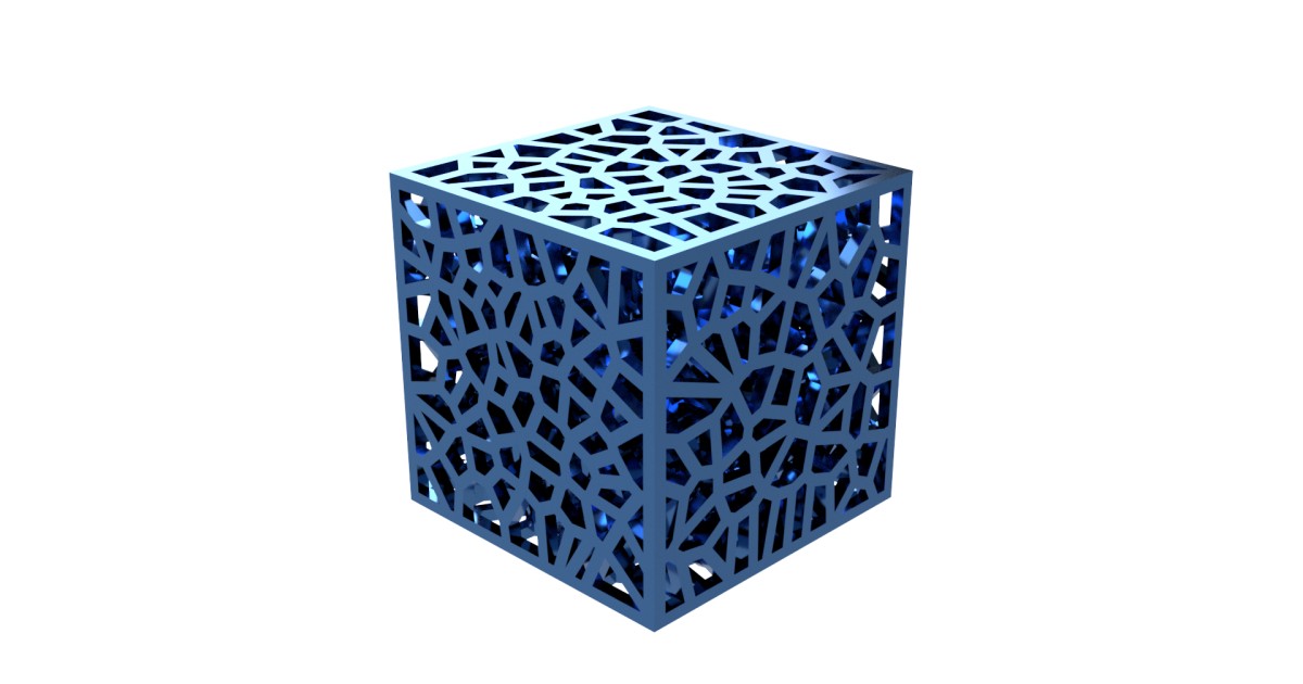 Voronoi Cube | Autodesk Community Gallery