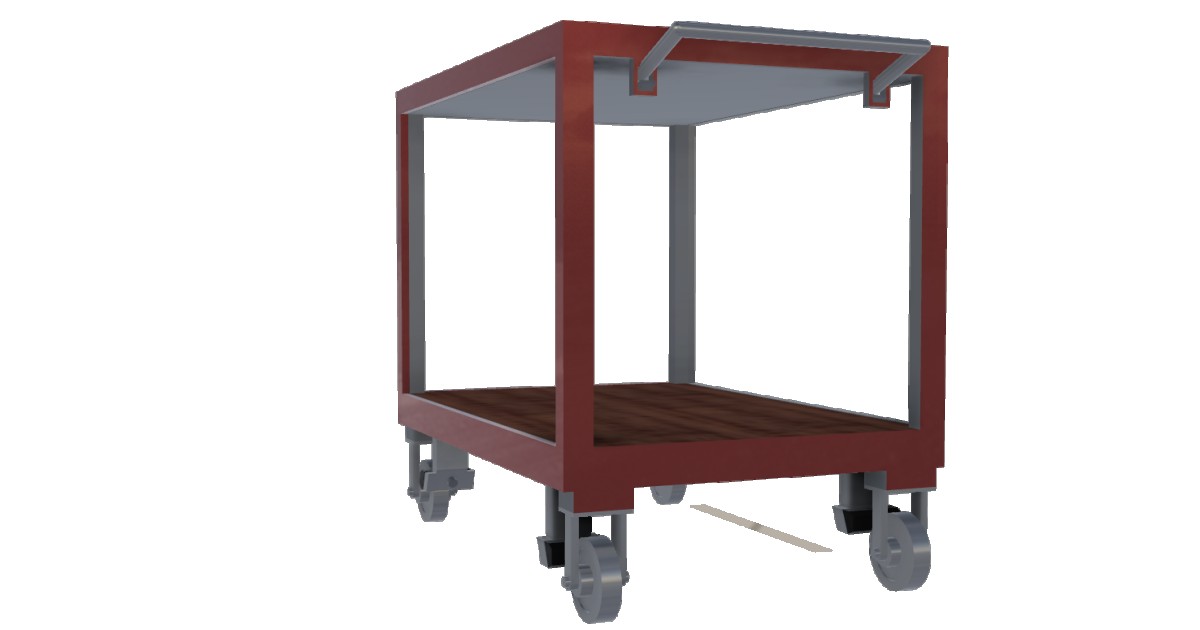 Cart with hand brake | Autodesk Community Gallery