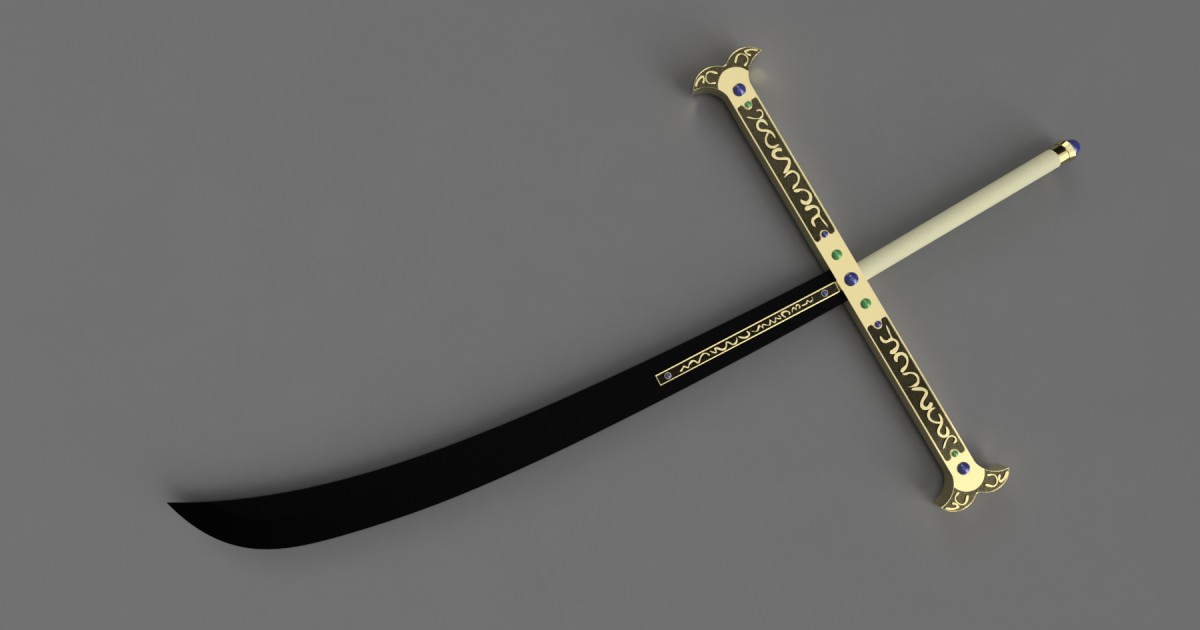 Mihawk Black Sword | Autodesk Community Gallery