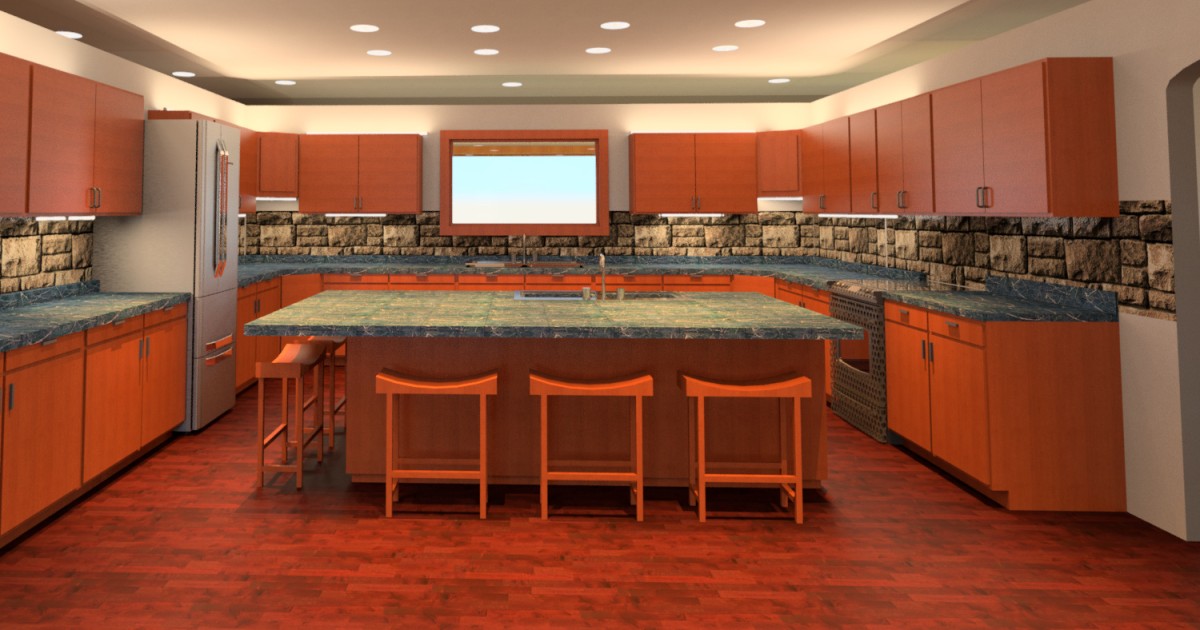 Kitchen for hispanic house | Autodesk Community Gallery