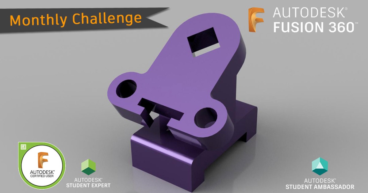 Fusion 360 Challenge Of The Month April 2017 Autodesk Community Gallery 