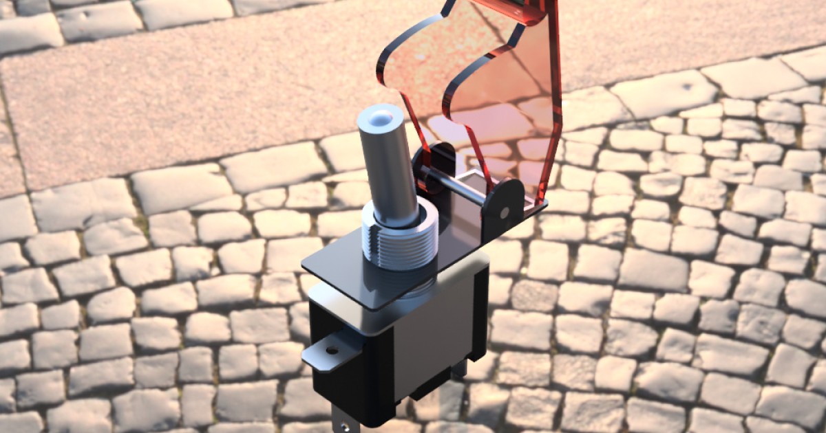 Toggle switch with cover | Autodesk Community Gallery