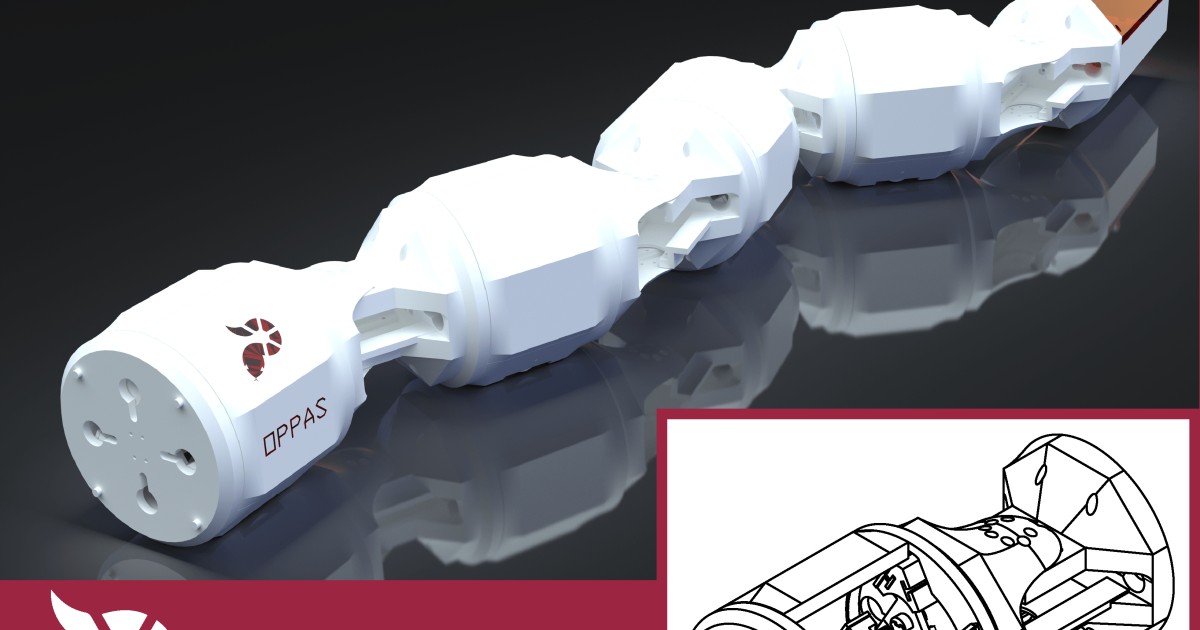 OPPAS: OPen-source PArametric Snake-robot | Autodesk Community Gallery