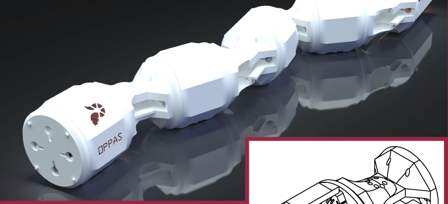 OPPAS: OPen-source PArametric Snake-robot | Autodesk Community Gallery