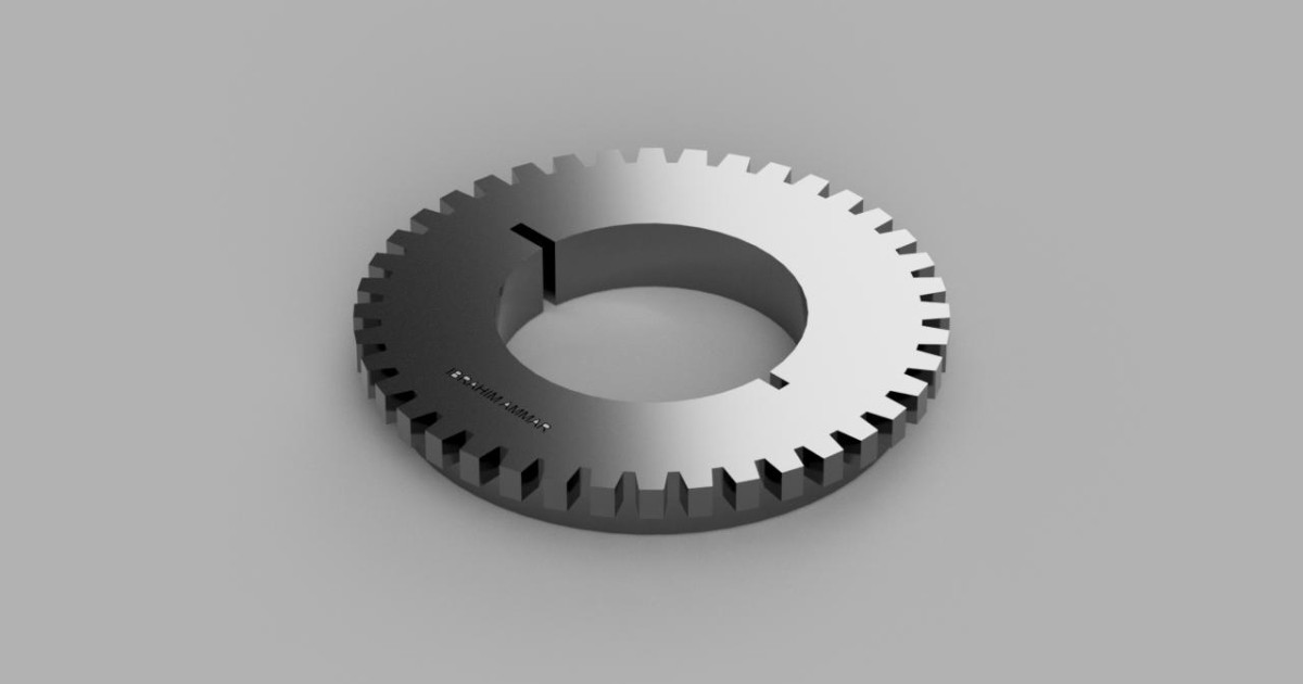 Mechanical gear | Autodesk Community Gallery