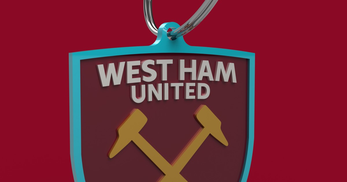 West Ham United Key Ring | Autodesk Community Gallery