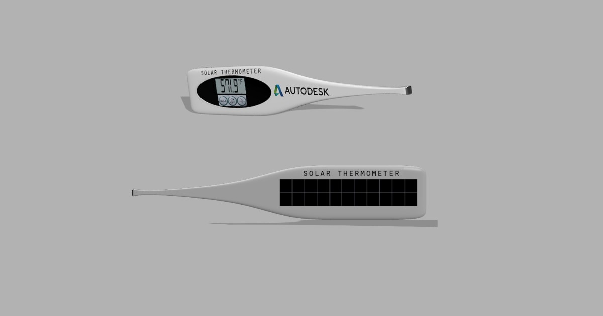 Solar Thermometer | Autodesk Community Gallery