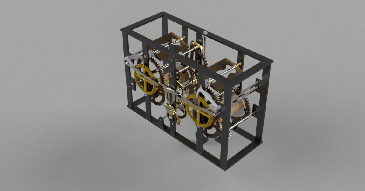 mechanical tower clock | Autodesk Community Gallery mechanical tower clock | Autodesk Community Gallery