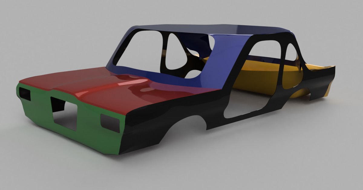 Classic Car (Sheet-metal Fabrication) | Autodesk Community Gallery