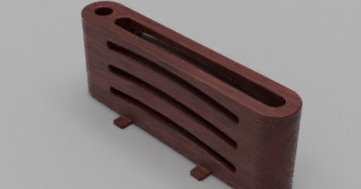 Wooden Pen and Paper Stand | Autodesk Community Gallery