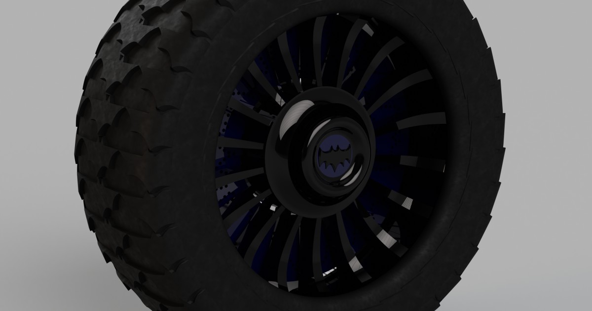 Batmobile Wheel | Autodesk Community Gallery