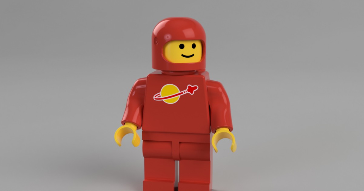Lego Spaceman | Autodesk Community Gallery