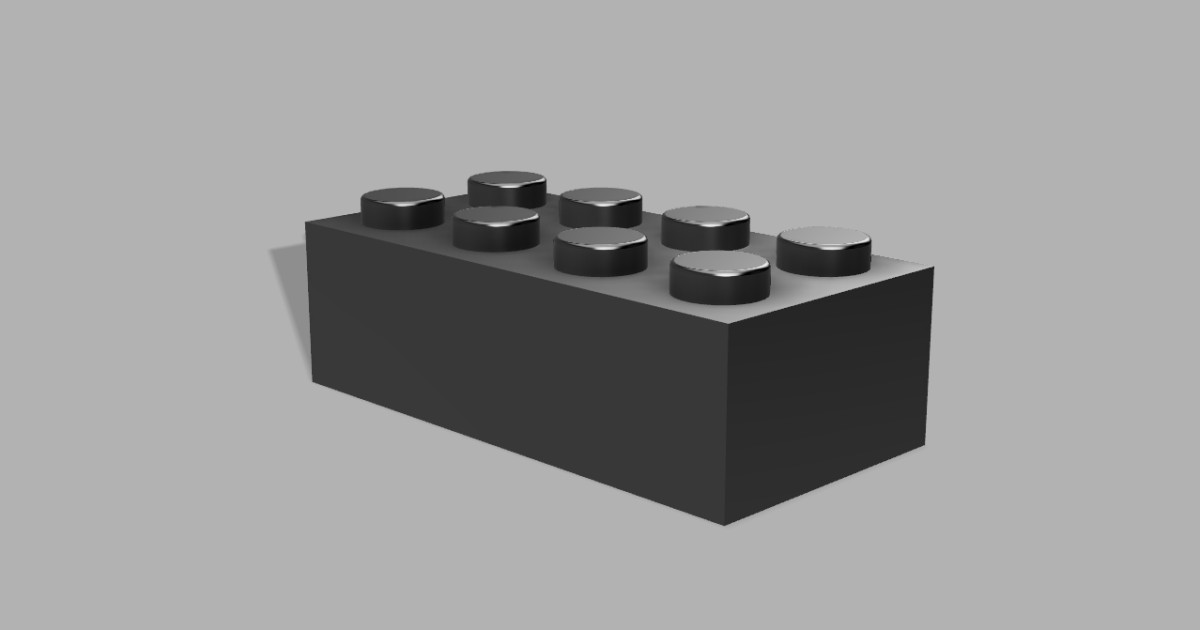 LEGO Brick 2x4 | Autodesk Community Gallery