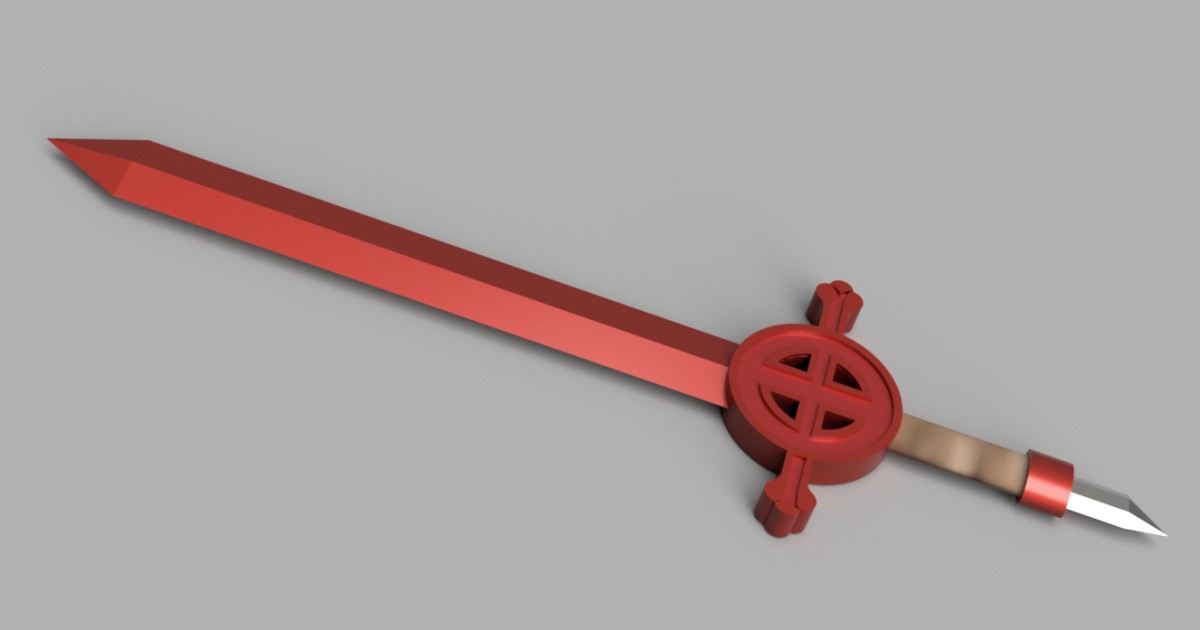 Red Sword | Autodesk Community Gallery