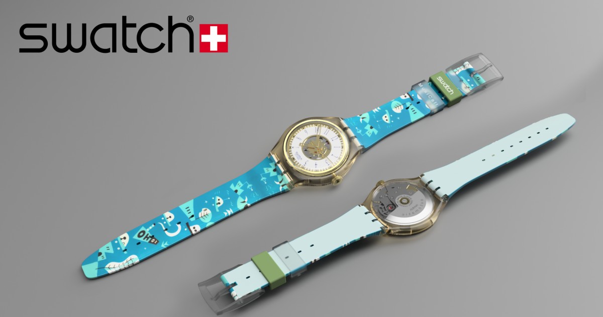 Swatch Automatic watch | Autodesk Community Gallery