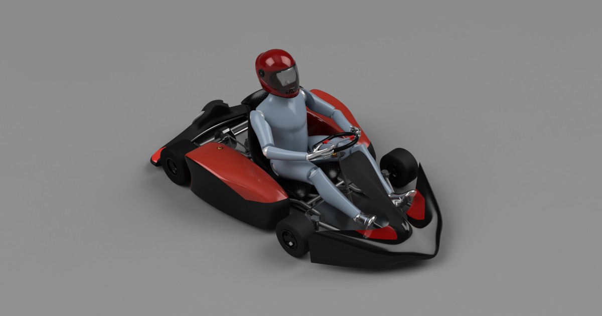 electric go-kart parametric design | Autodesk Community Gallery