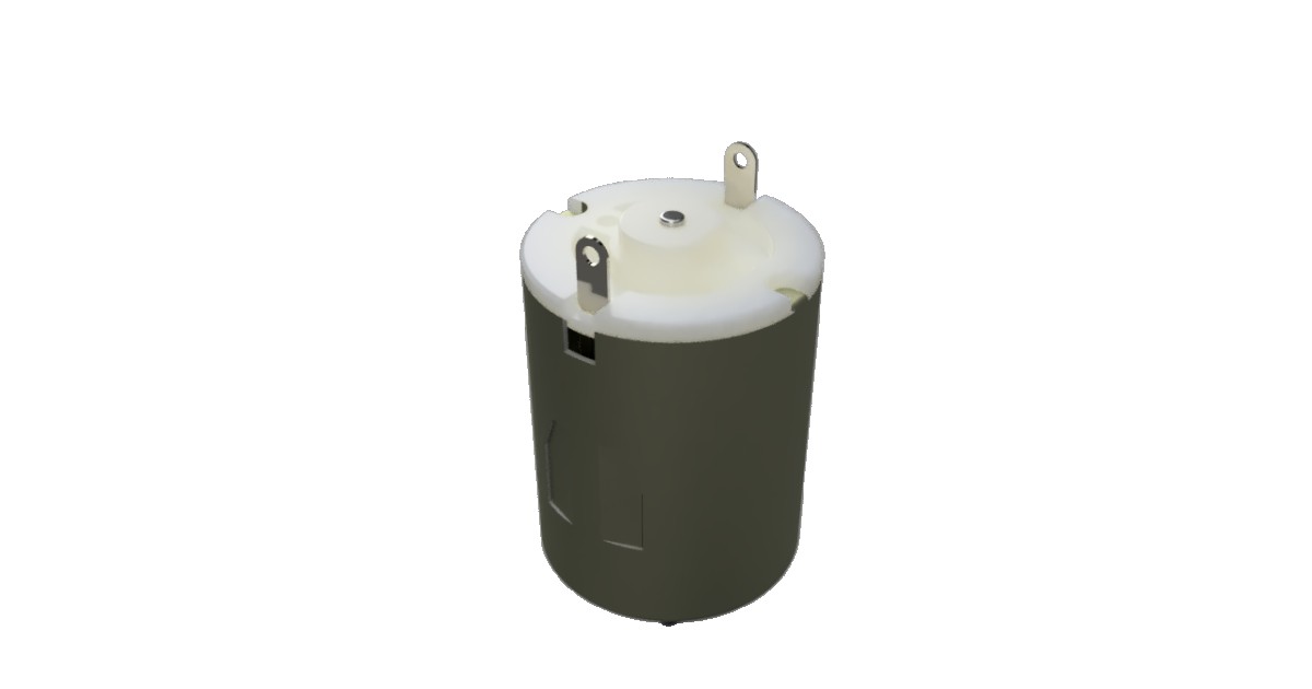 Electric DC Motor (Mabuchi Motor) | Autodesk Community Gallery
