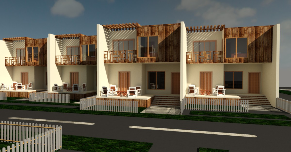 Rendering Affordable Housing project | Autodesk Community Gallery