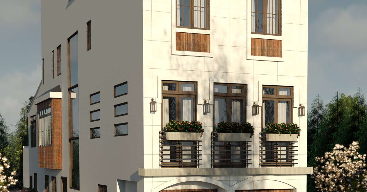 Brooklyn Mansion - Modernistic facade | Autodesk Community Gallery