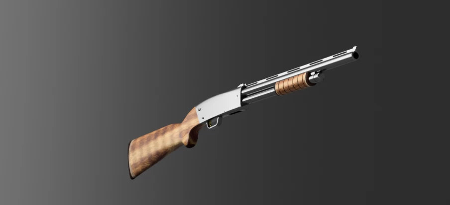 Ithaca 37 shotgun | Autodesk Community Gallery