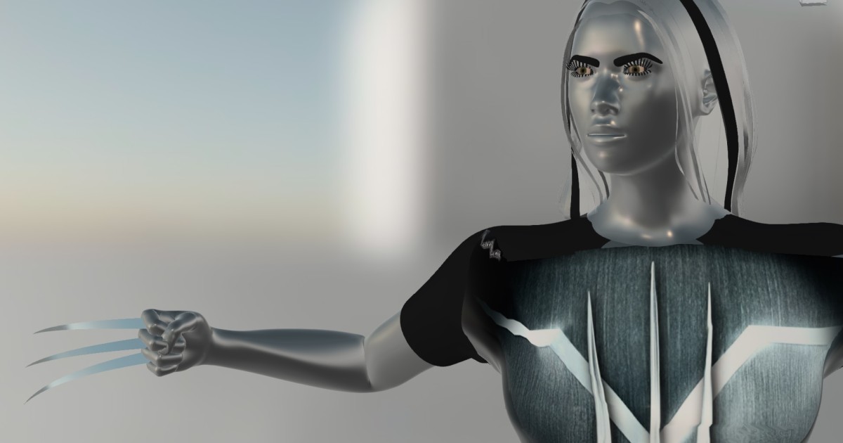 Wolverina - The powerful and immortal teenage mutant | Autodesk ...