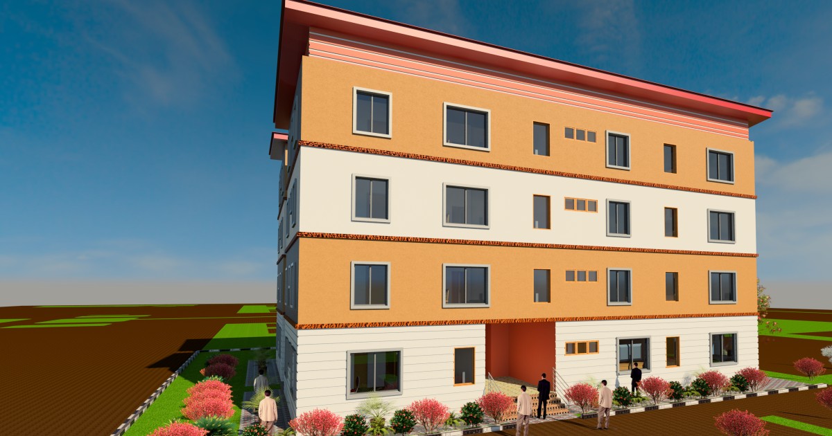 BLOCK OF FLAT(revised) | Autodesk Community Gallery