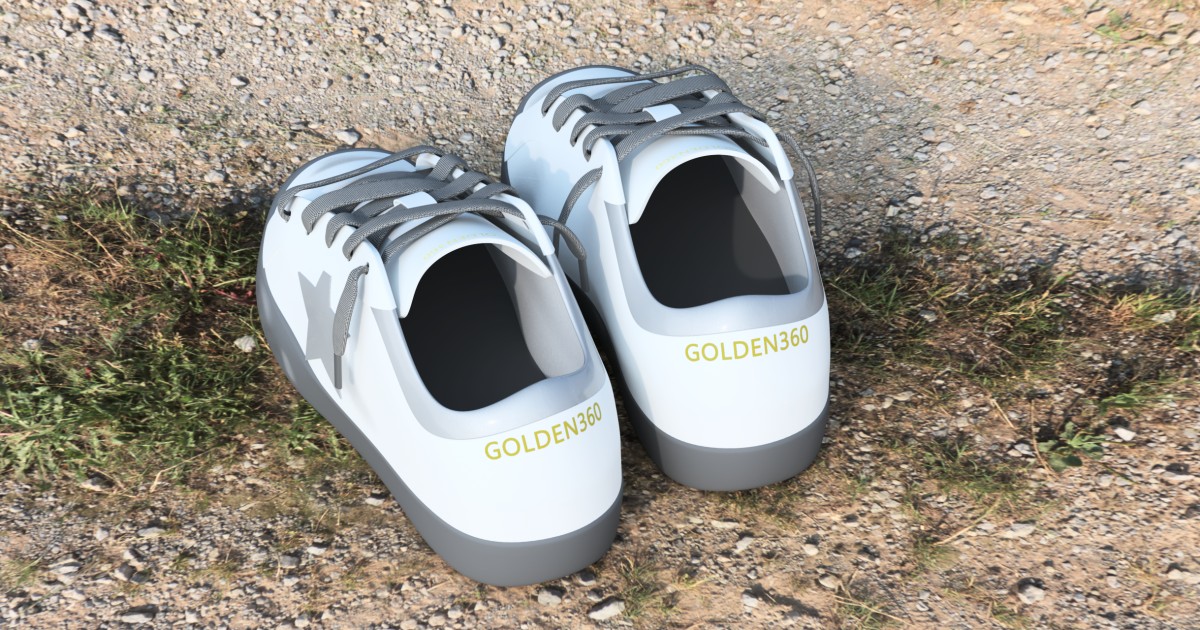 Kids shoes_Golden Goose Style | Autodesk Community Gallery