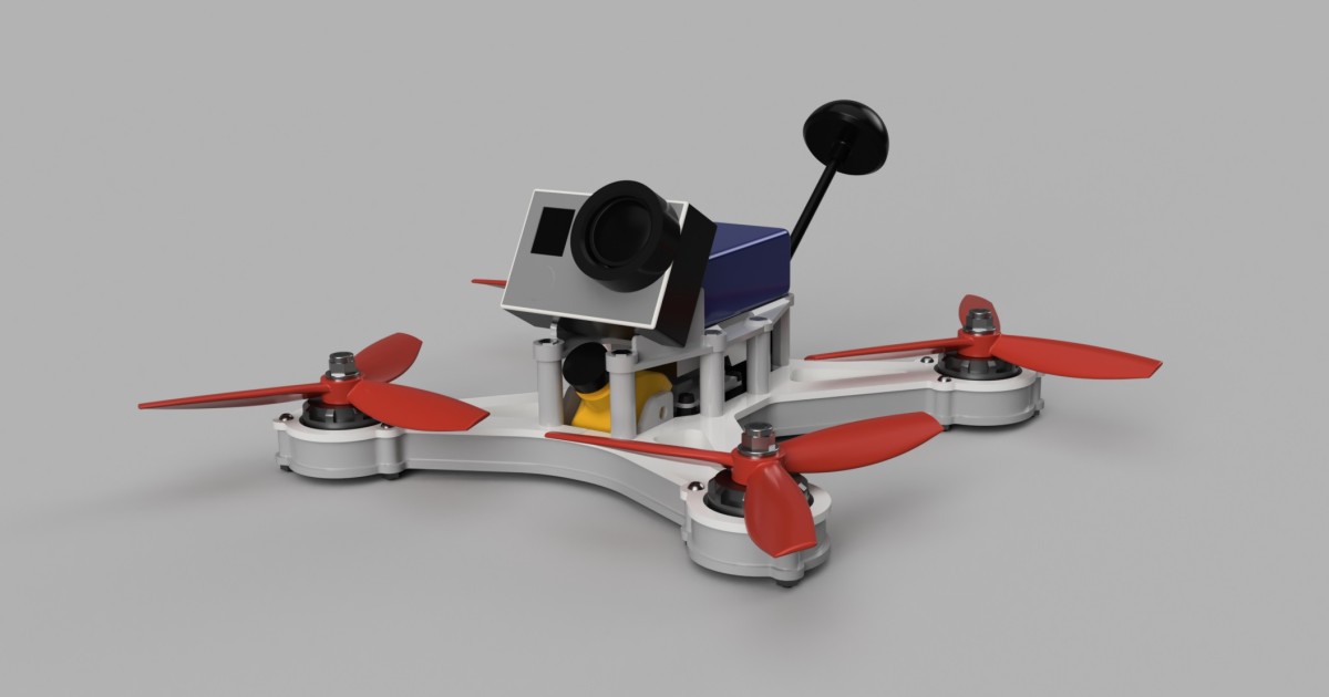 OpenRC 220 FPV Mini Quad | Autodesk Community Gallery