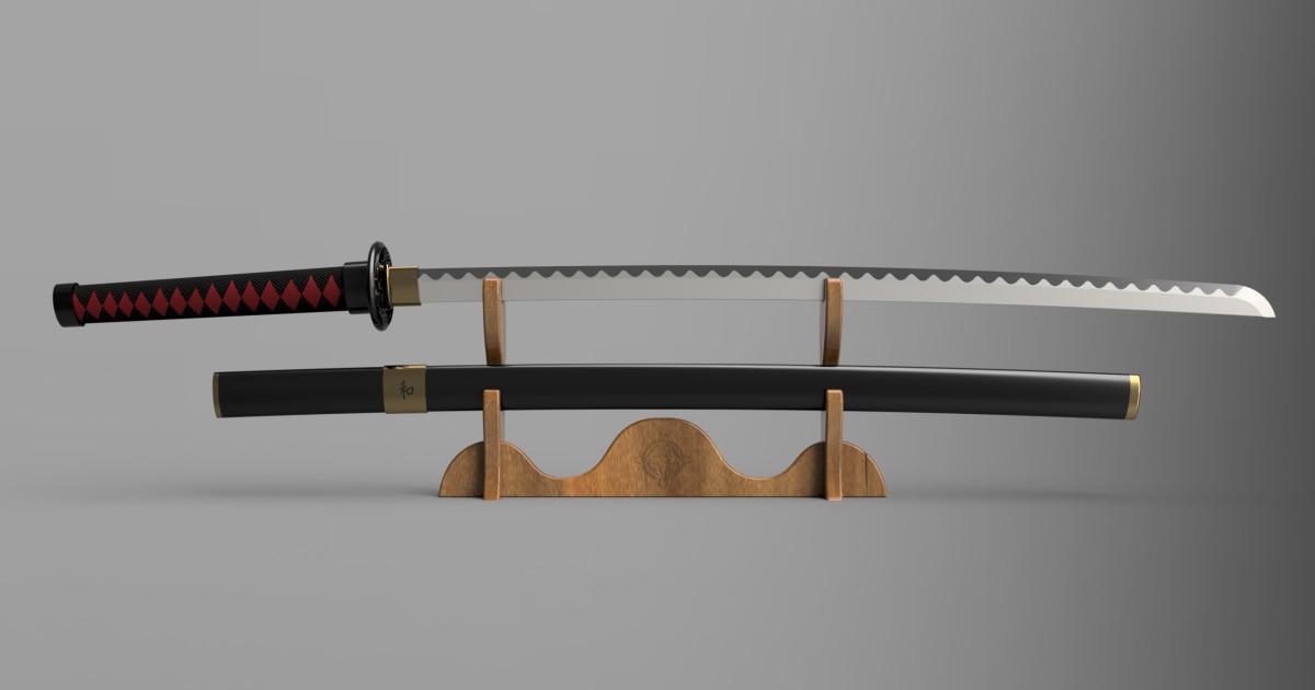 Katana Samurai Sword | Autodesk Community Gallery