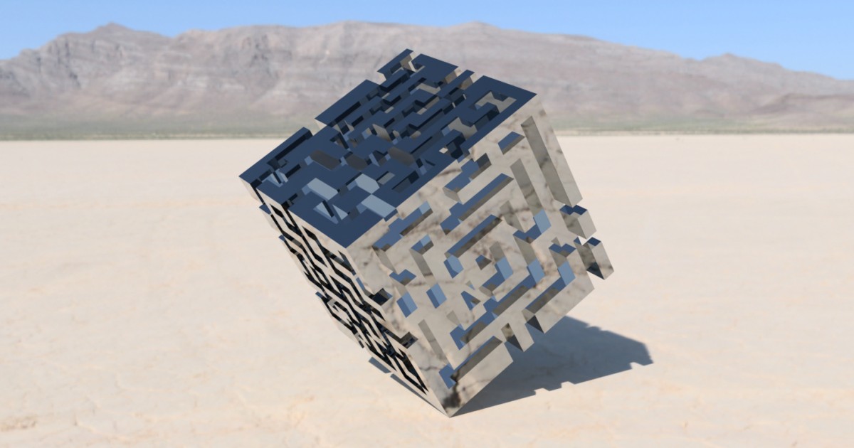 3D cube maze | Autodesk Community Gallery