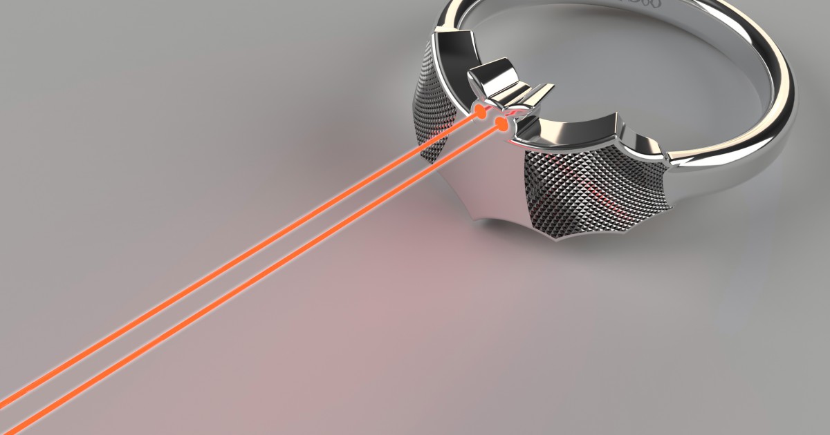 BATMAN RING / LASER POINTER | Autodesk Community Gallery