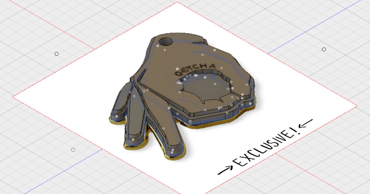 gotcha keychain | Autodesk Community Gallery