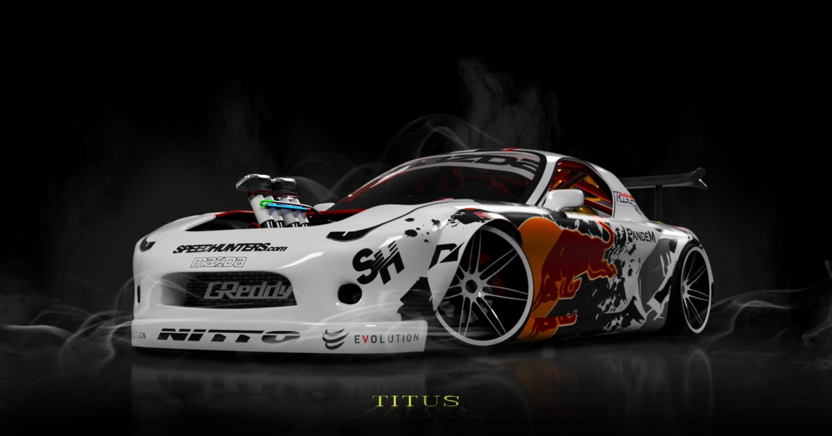 Mazda Rx7 modified | Autodesk Community Gallery