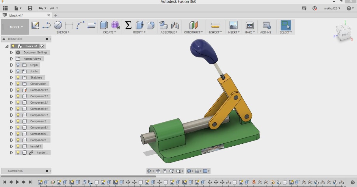 Fusion 360 Monthly Challenge Of December 2017assembly Autodesk Community Gallery 