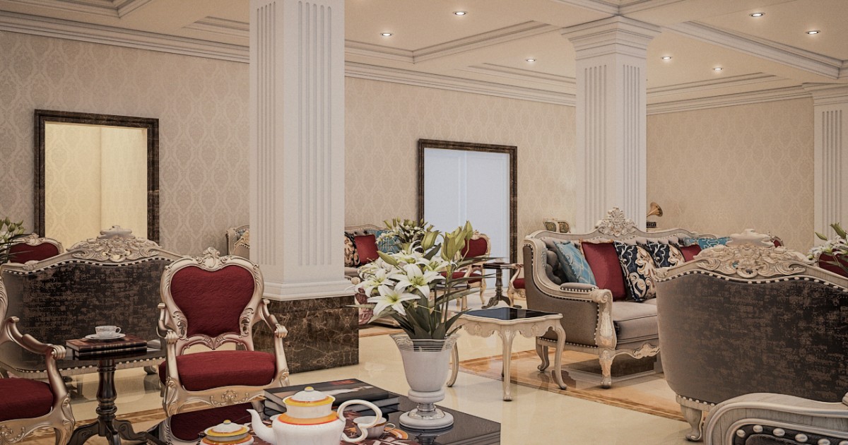 Hotel lounge design | Autodesk Community Gallery