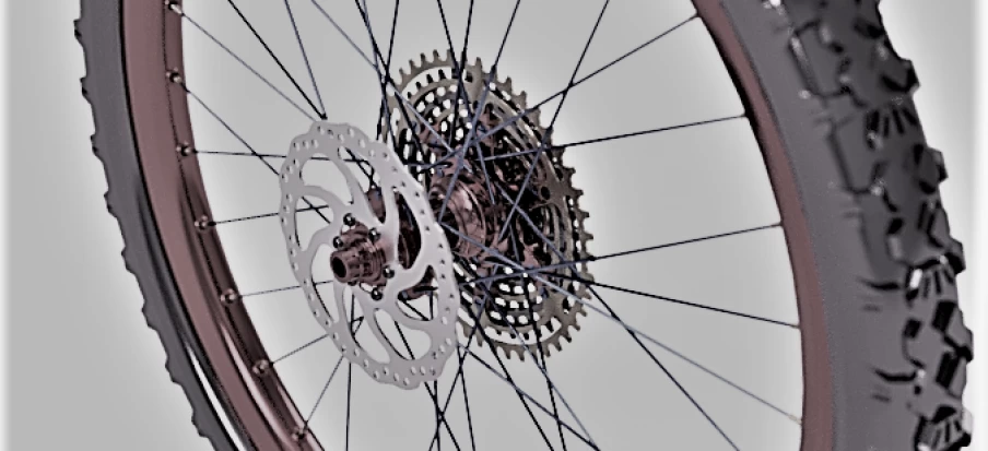MTB Rear Wheel Build | Autodesk Community Gallery