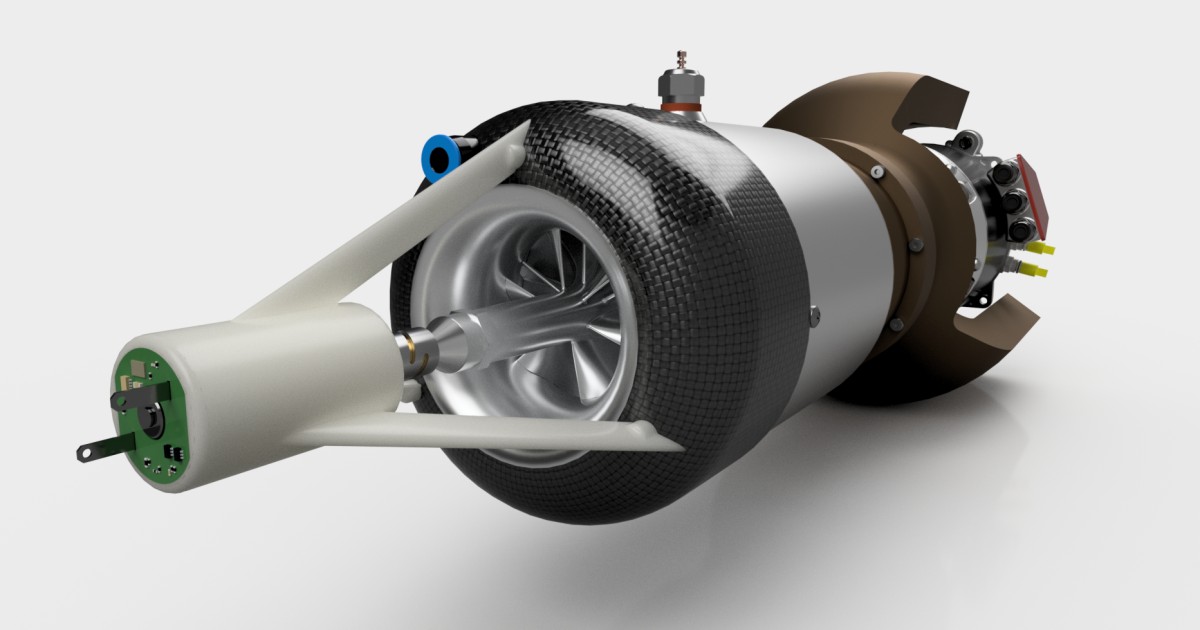 Gas Turbine Generator | Autodesk Community Gallery
