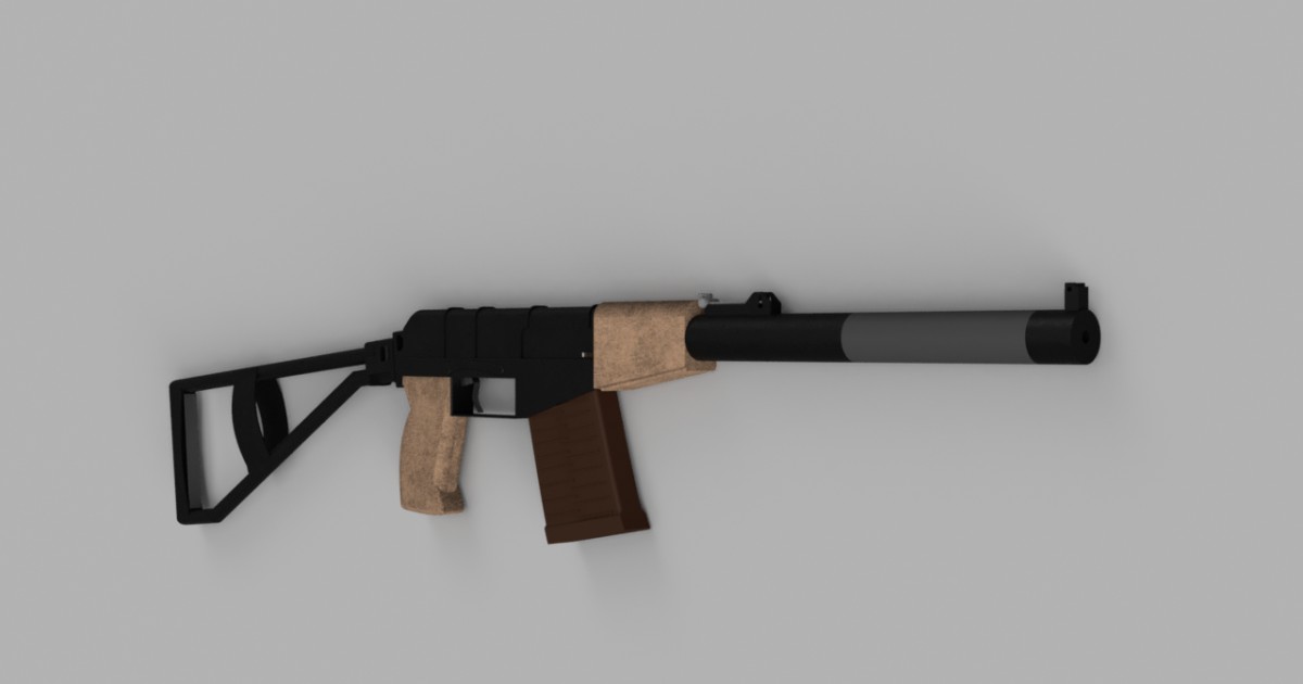 VAL weapon | Autodesk Community Gallery