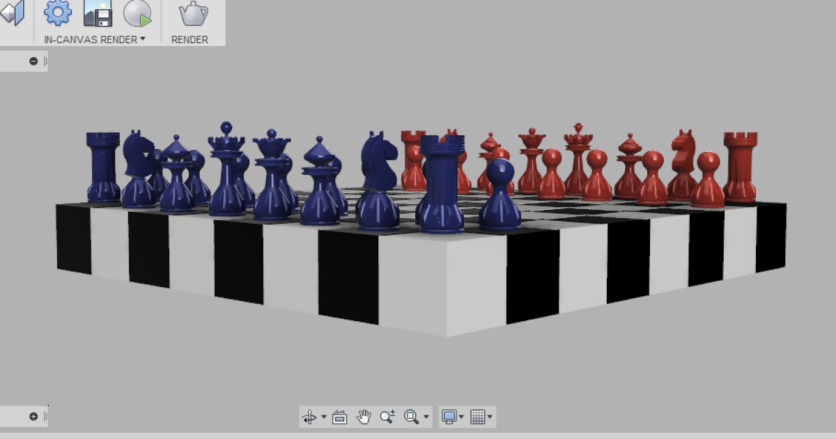 CHESS BOARD | Autodesk Community Gallery