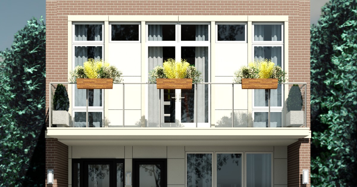 Brooklyn Home- Modern Facade | Autodesk Community Gallery