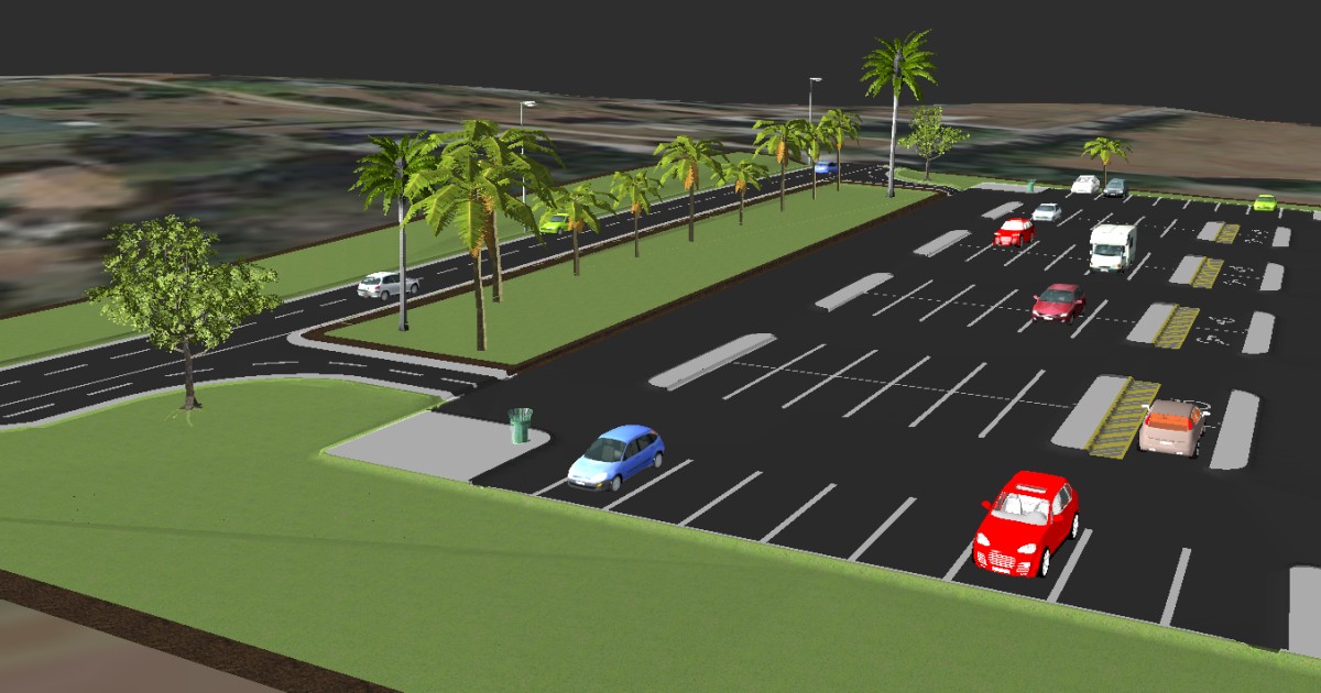 Supermarket Car Park | Autodesk Community Gallery