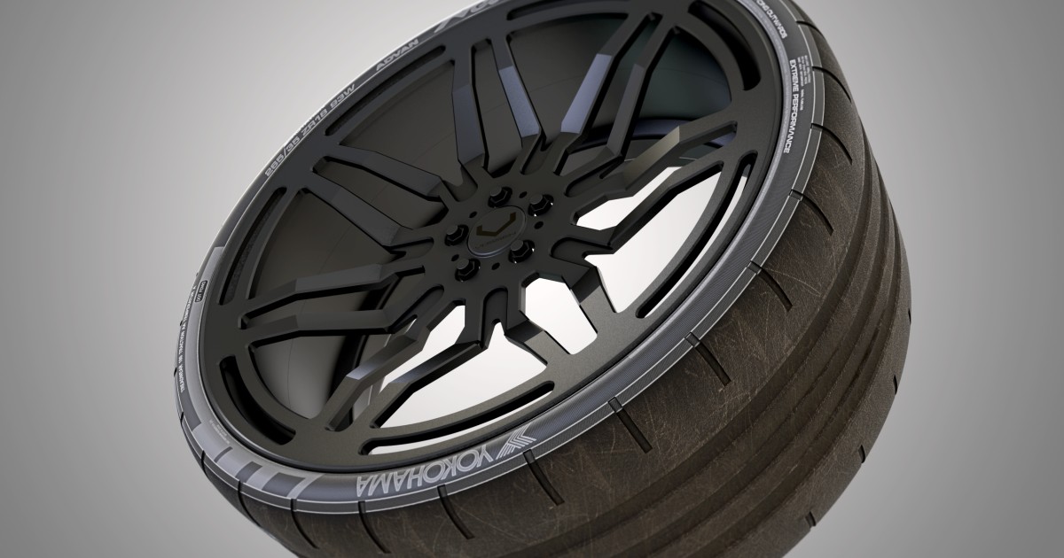 Vossen 3 Piece Rim | Autodesk Community Gallery