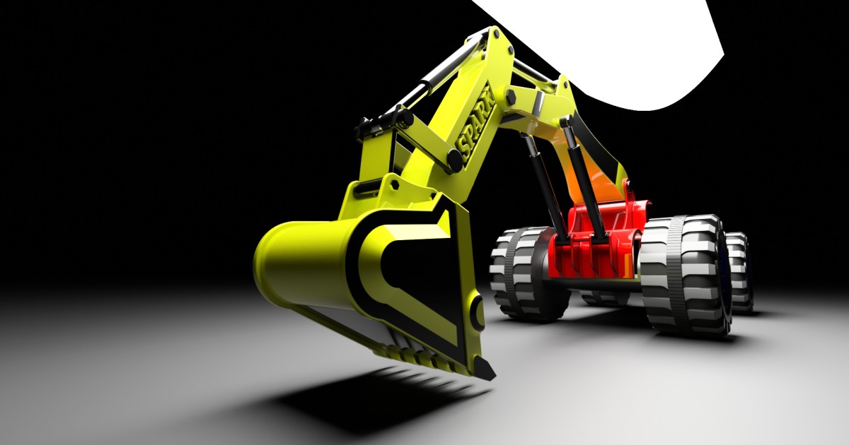 EXCAVATOR DESIGN AND ASSEMBLY | Autodesk Community Gallery