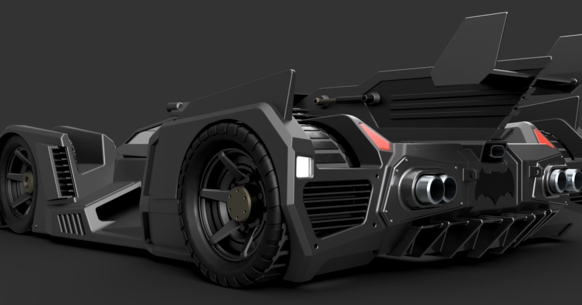 Batmobile V4 | Autodesk Community Gallery