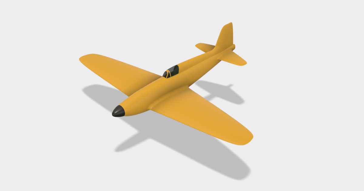 WWII Type Fighter Aircraft: Stage 1 | Autodesk Community Gallery