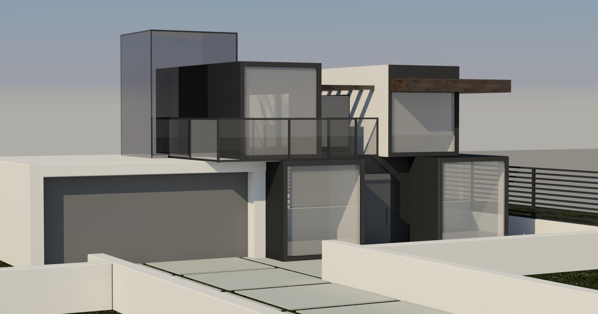 Shipping Container House | Autodesk Community Gallery