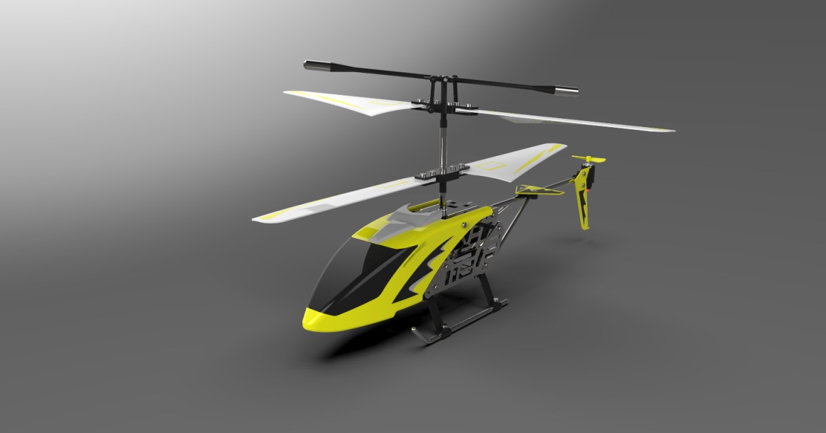 RC Helicopter | Autodesk Community Gallery