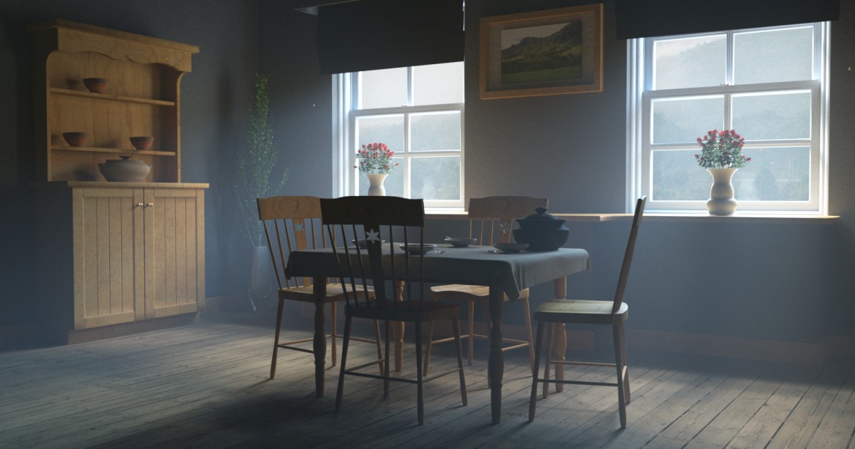 Kitchen Scene | Autodesk Community Gallery