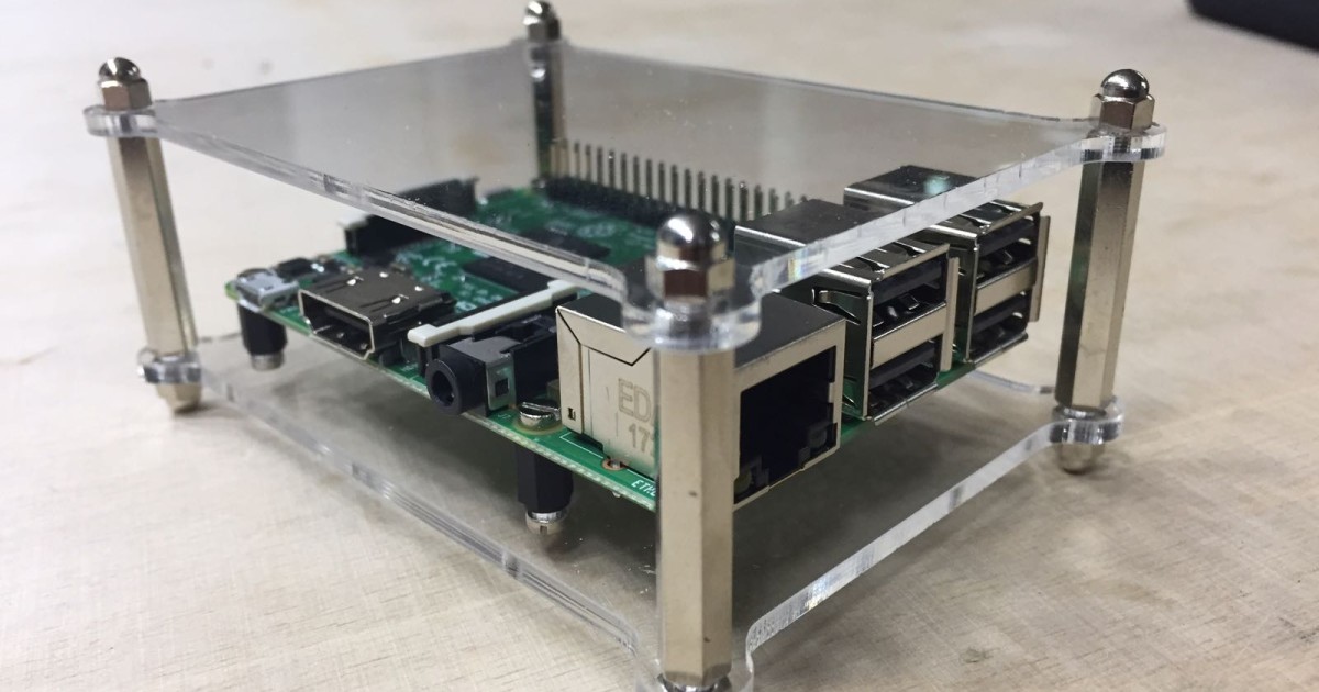 Plexiglas Raspberry Pi 3 Casing | Autodesk Community Gallery