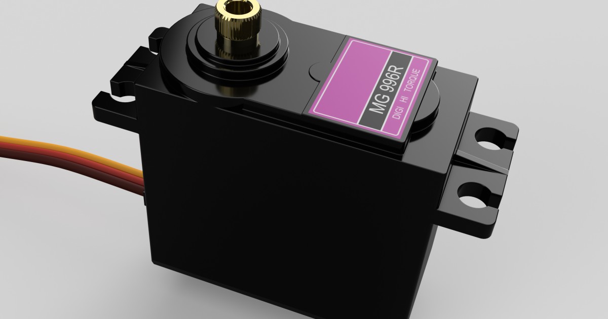 MG 996R Servo | Autodesk Community Gallery